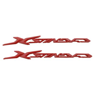 林海极光三代目四代目车贴飞鹰劲战F1战狼车标立体硬标标志贴花