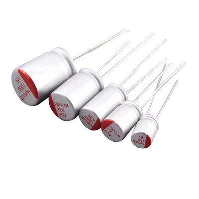 直插固态电解电容器6.3V10V
