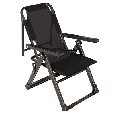 折叠躺椅家用休闲老人阳台靠背椅办公室可坐可躺庭院午休睡椅子