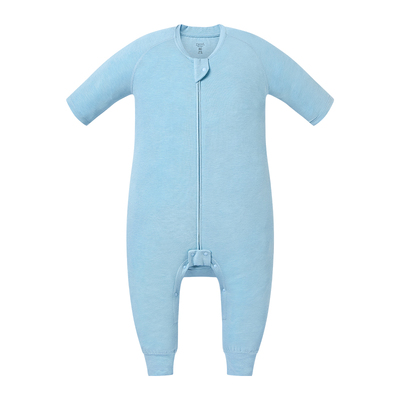 Nest Designs婴儿单层半袖插肩分腿睡袋宝宝牛油果防踢被春夏舒适