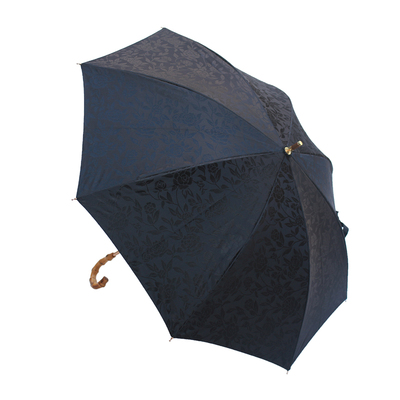 Greenstone晴雨伞白色竹节弯钩伞