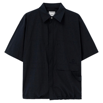 日常时尚潮流百搭舒适工装风衬衫