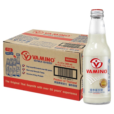 泰国进口vamino哇米诺早餐豆奶