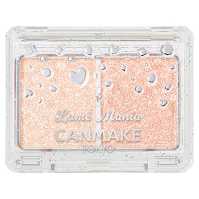 canmake/井田新品限定 星辰钻闪双色眼影盘单色闪粉亮片提亮高光