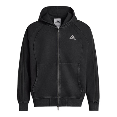 Adidas/阿迪达斯正品三叶草男女休闲翻领套头运动宽松长袖KF9602