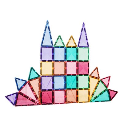 澳洲CONNETIX磁力片异型彩窗小车大自然儿童益智玩具积木礼物生日