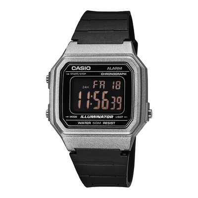 casio卡西欧手表男复古小方块学生运动手表W-217HM-7B海外直邮