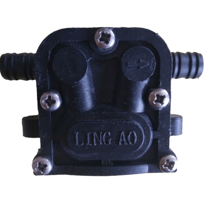 电动喷雾器水泵头配件虎跃螺纹口