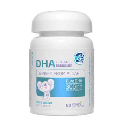 澳乐乳升级款有机海藻油DHA60粒