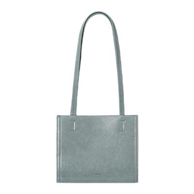 简约蓝色翻盖气质迷你方包容包