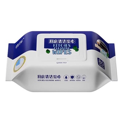厨房湿巾去污去油加大加厚湿纸巾