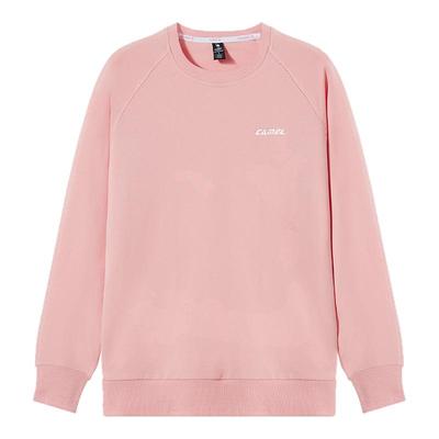 宽松套头骆驼薄款休闲圆领卫衣