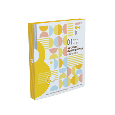 F耳福镀膜弦民谣吉他通用琴弦01
