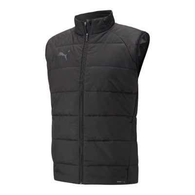 Puma teamLIGA Football Vest纯色足球休闲保暖立领马甲657968-03