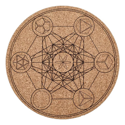 如尼石水晶阵盘Rune卢恩宝石托盘