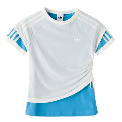 Adidas阿迪达斯女装2026夏季新款LAYERED CALIT运动休闲T恤KW4527