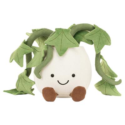 英国Jellycat趣味常春藤盆栽毛绒玩偶公仔玩具礼物2026春夏新品