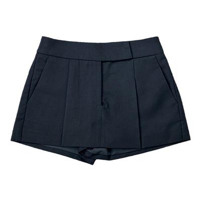 丁妮妮自制中高腰短裤裙裤