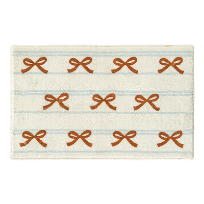 网红ins少女卧室地毯蝴蝶结床边毯飘窗垫脚垫懒人沙发地垫仿羊绒