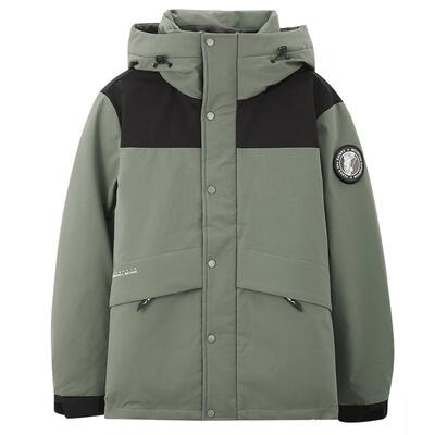 MindBridge连帽羽绒服