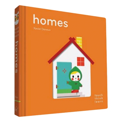 英文原版 TouchThinkLearn Homes 触摸思考学习 家庭 儿童英语认知启蒙读物 房屋 英文版 进口英语原版书籍