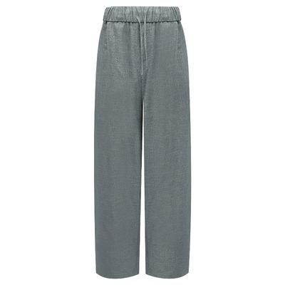 COCOBELLA花纱灰通勤休闲裤