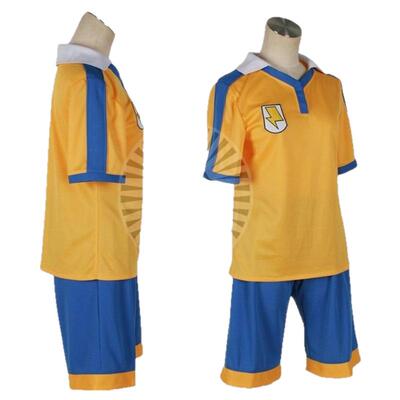 舞台 闪电十一人GO 雷门中学队服 cosplay服 黄色