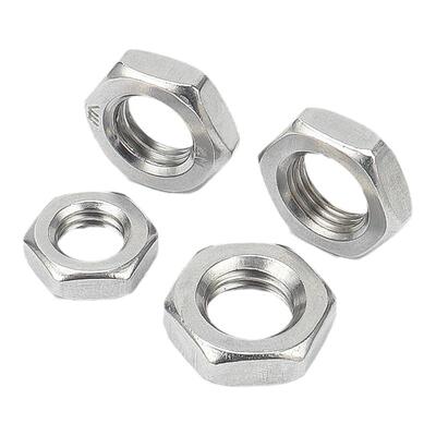 【回购王】304六角扁薄螺母