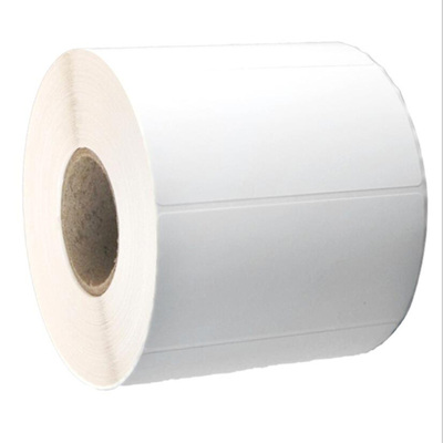 粘性强铜版不干胶90X50标签纸