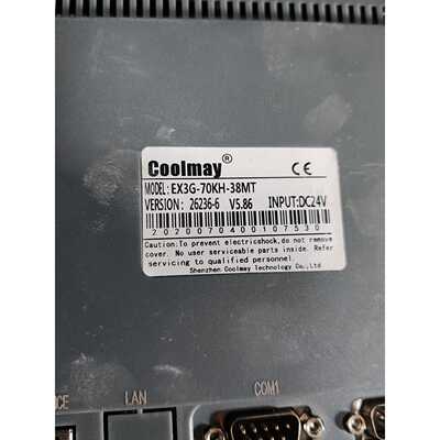 【维修议价】Coolmay触摸屏PLC一体机型号EX3G70KH3议价311