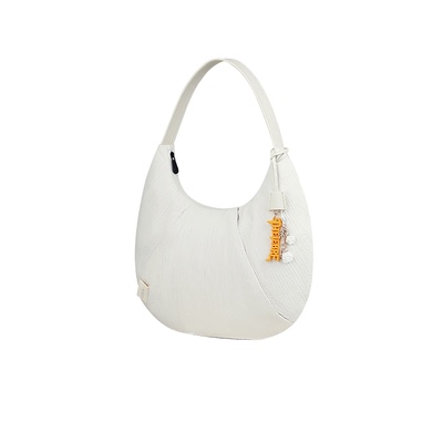 希伯莱月牙包腋下包新月形单肩包女大容量手提上班通勤半月亮饺子