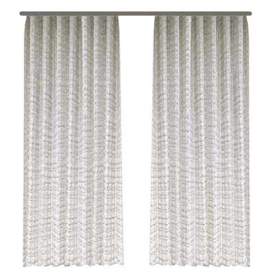 c先生遮光小香风重工剪花窗帘