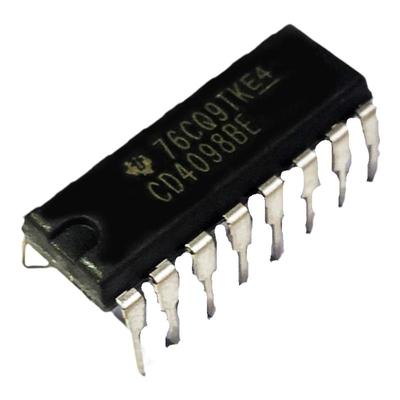 直插CD4098BE集成电路