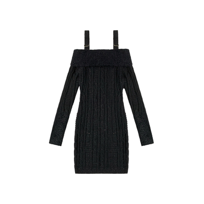 M900连衣裙女秋冬气质包臀裙