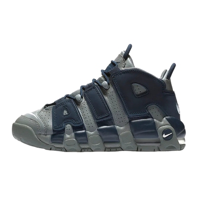 Nike耐克女鞋大AIR More Uptempo午夜蓝中帮复古篮球鞋415082-009