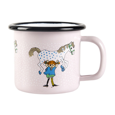 muurla芬兰进口搪瓷儿童咖啡杯