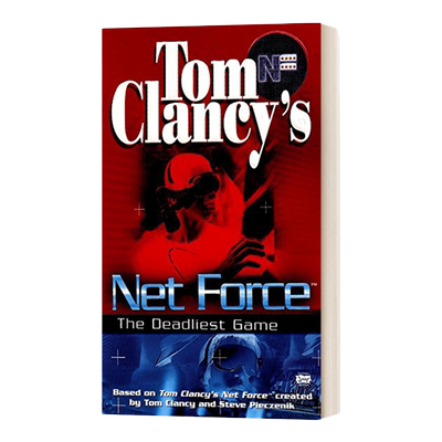 英文原版 Tom Clancy's Net Force The Deadliest Game 汤姆克兰西的净力 最致命游戏 英文版 进口英语原版书籍儿童外文书