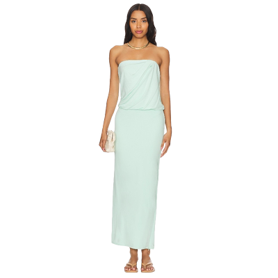 SER.O.YA MAIA 裙子绿色REVOLVE小众新款