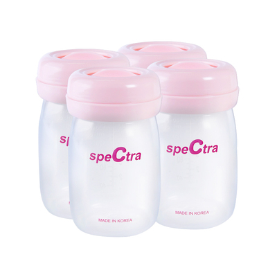 spectra贝瑞克宽口径储奶瓶4个