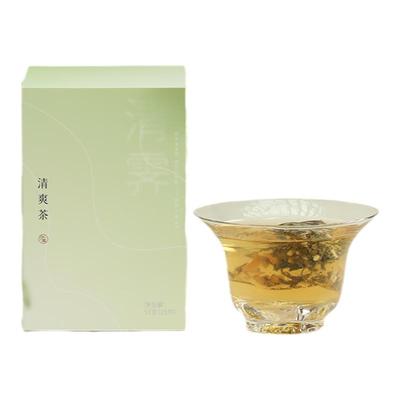 有悦少点盐 清爽茶清舒茶-清润湿热-薄荷绿茶白茅根养生茶包