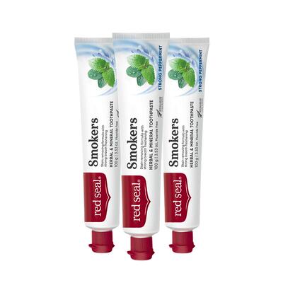 祛黄祛牙渍红印烟民牙膏无氟进口