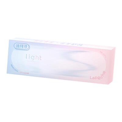 lapeche拉拜诗日抛10片Light系列透明隐形眼镜双含水量旗舰店正品