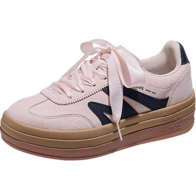 骆驼山海2代运动鞋2026春夏新款女鞋德训鞋休闲鞋子经典板鞋女款