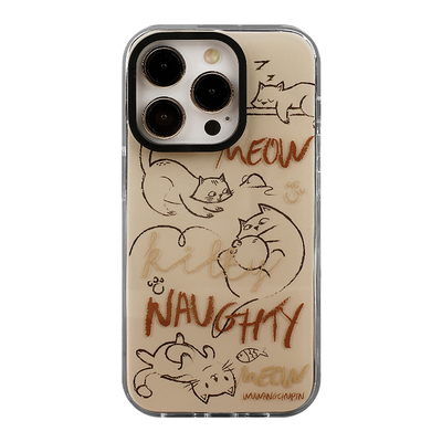 KOERCASEiphone17慵懒猫咪手机壳