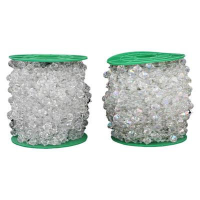 珍珠链条莲花灯手工亚克力diy