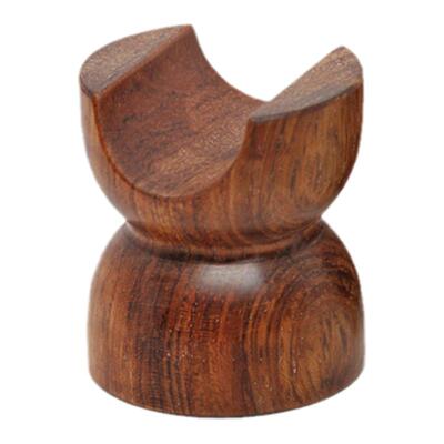 韵材坊花梨木线托音箱黑胶机架