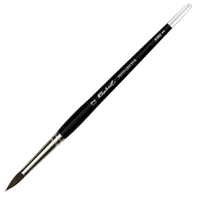 拉斐尔松鼠毛圆头水彩画笔