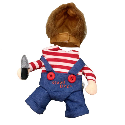 拿刀恰吉站立科基猫咪搞怪变身装