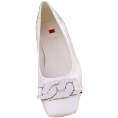 HOGL低跟女鞋里外全皮舒适好走