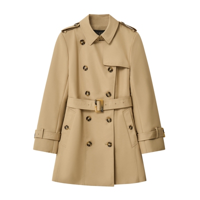 Scofield女装双排扣风衣外套